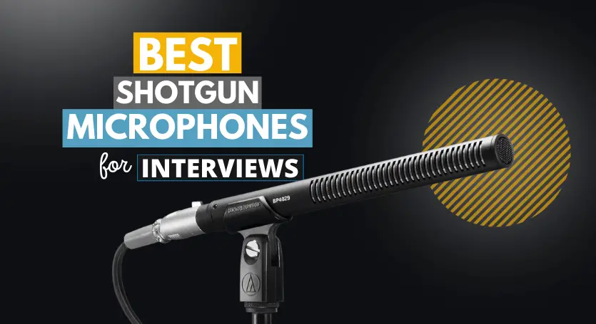 10 Best Shotgun Microphone for Interviews in 2022 - TechnoQia