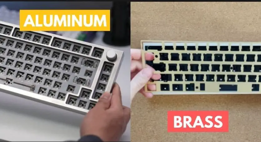 Aluminum VS Brass Plate Keyboard: Facts You Should Know